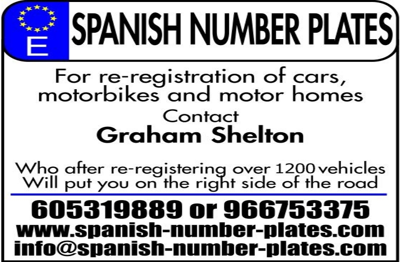Spanish Number Plates « The Directory For You