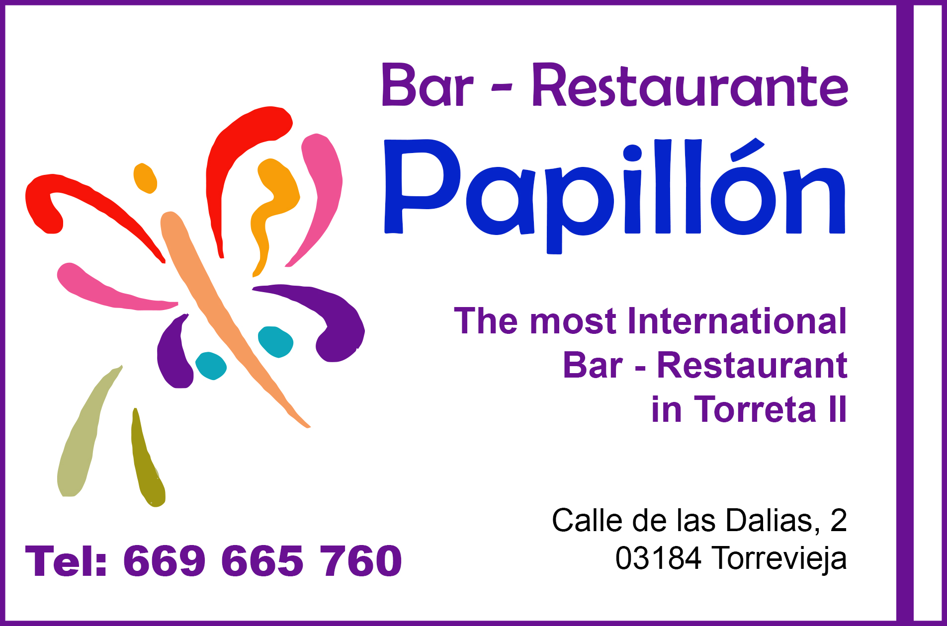 Papillon Bar Restaurante « The Directory For You